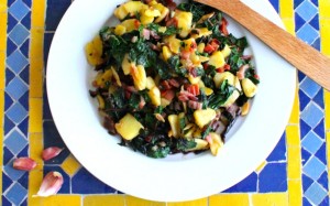 Blitva - Croatian Chard and Potatoes