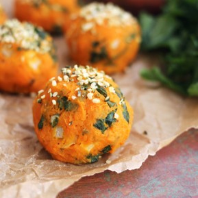 Sweet Potato and Kale Balls