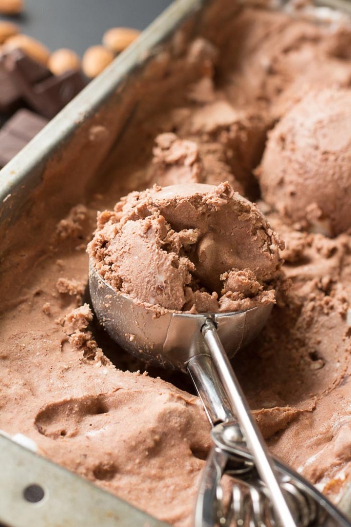 Vegan Heavenly Hash Ice Cream