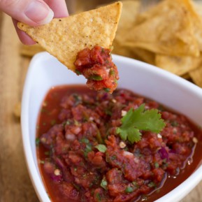 Simple Tomato Salsa