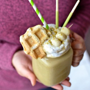 Vegan Mochi Matcha Milkshakes