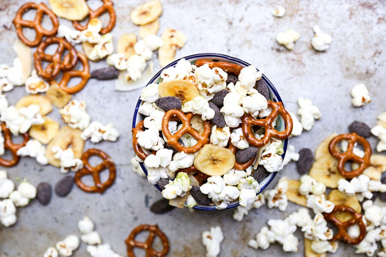 Tropical Popcorn Snack Mix