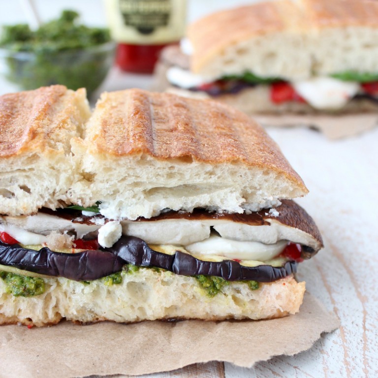 Grilled Vegetable Italian Panini
